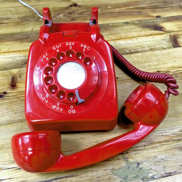 1960s Red Telephone | NapoleonRockefeller – Vintage and retro furniture ...