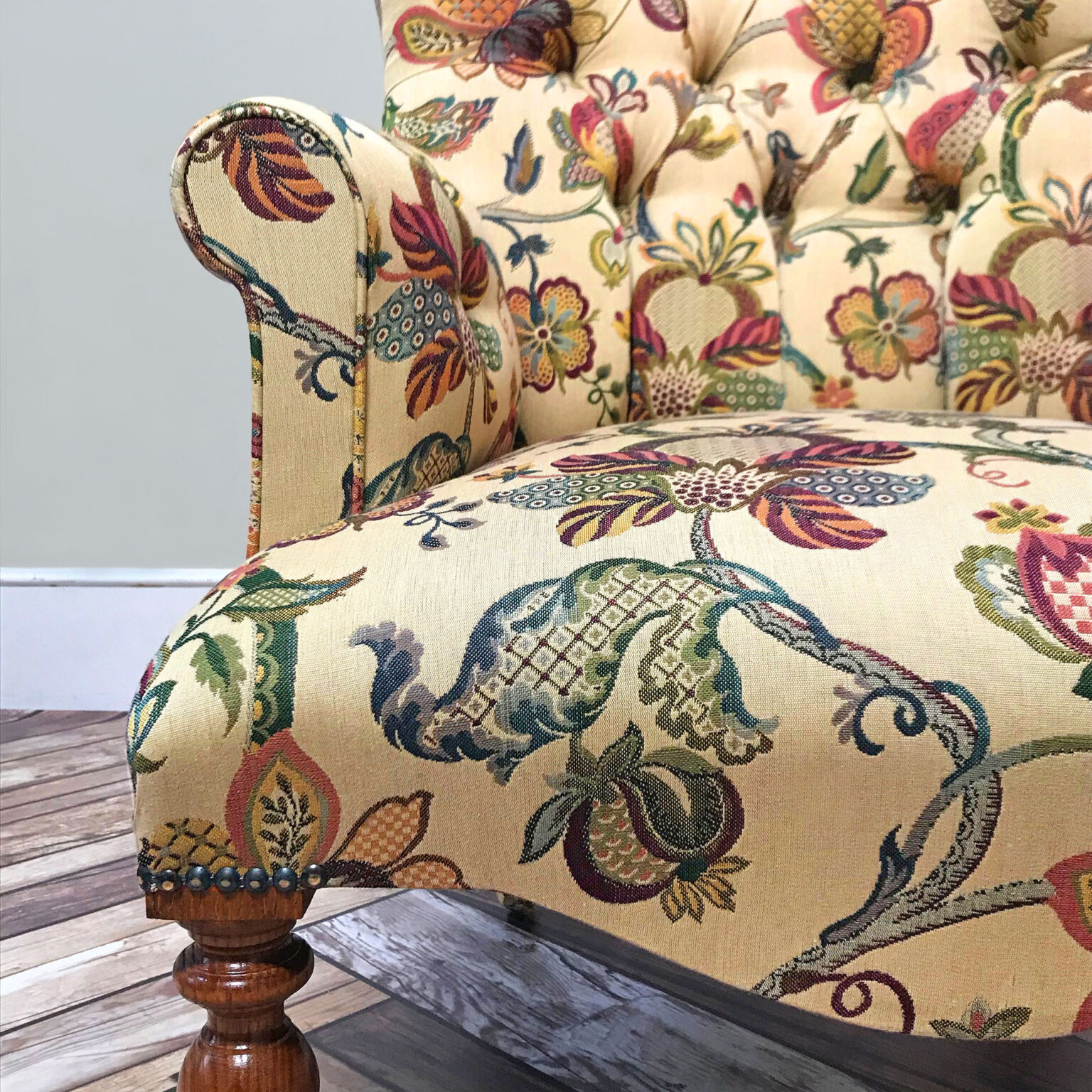 Morris Brocade Lounge Chair | NapoleonRockefeller – Vintage and retro ...