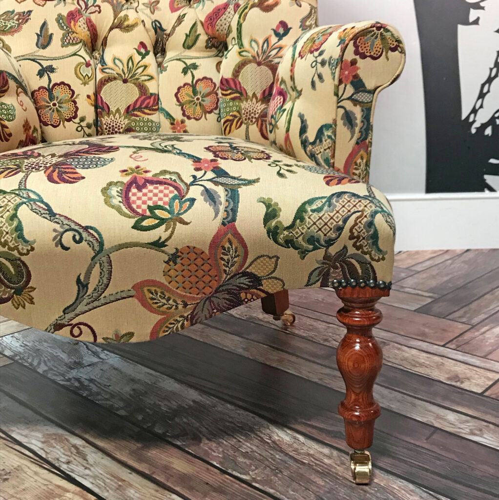 Morris Brocade Lounge Chair | NapoleonRockefeller – Vintage and retro ...